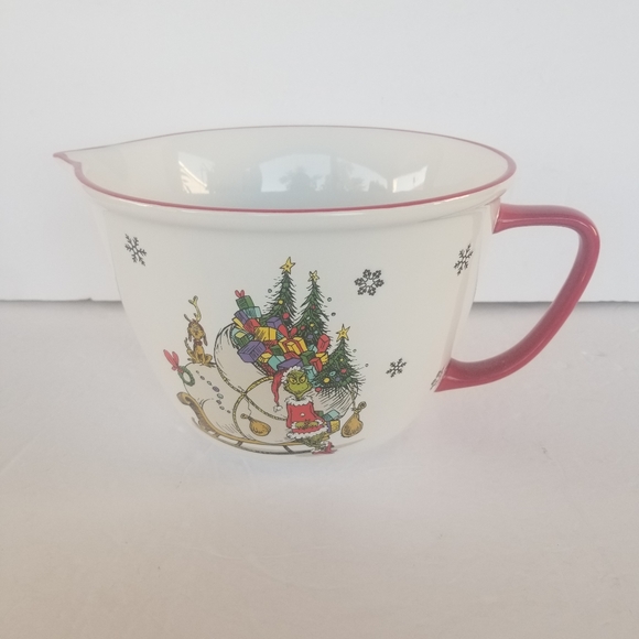 Holiday | Dr Seuss How The Grinch Stole Christmas Batter Mixing Bowl ...